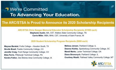 Scholarships | ARC/STSA